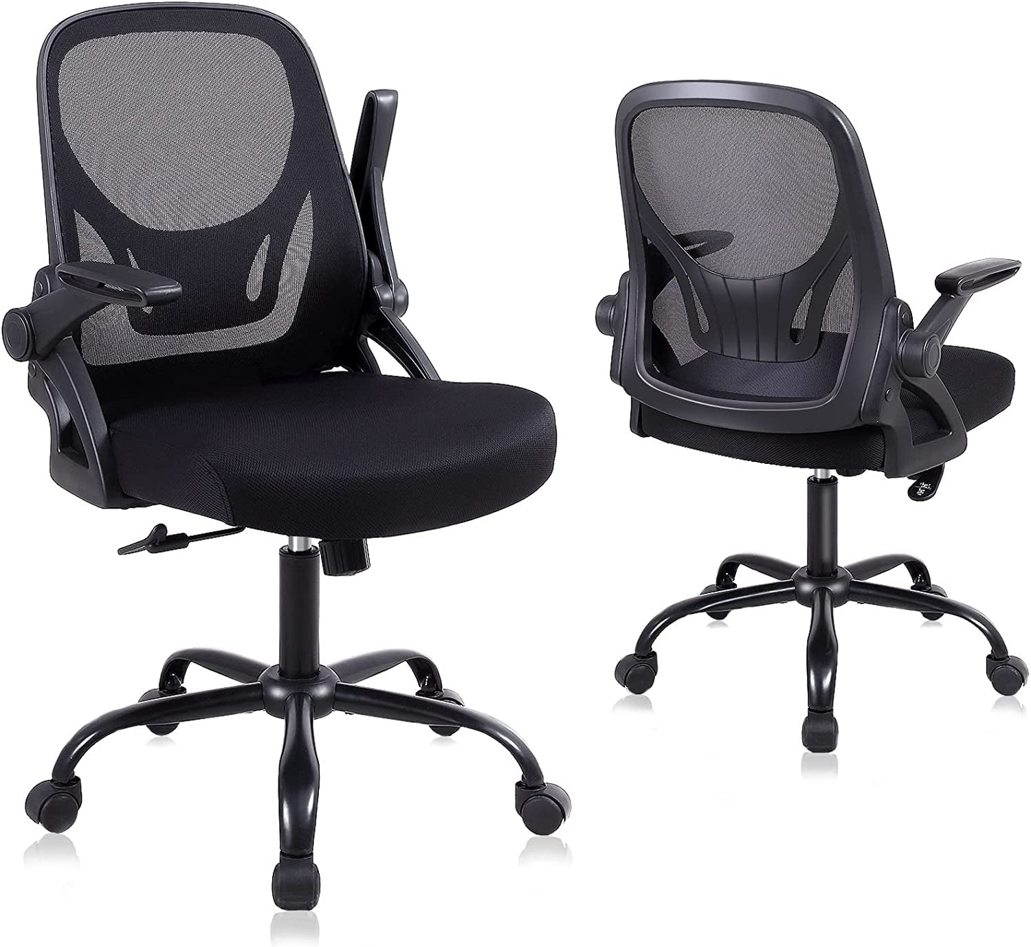 Flysky Mesh Ergonomic Office Desk Chair - Adjustable Height Swivel ...