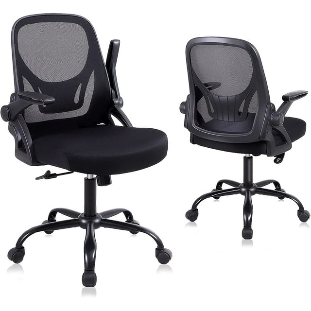 Flysky Mesh Ergonomic Office Desk Chair - Adjustable Height Swivel ...