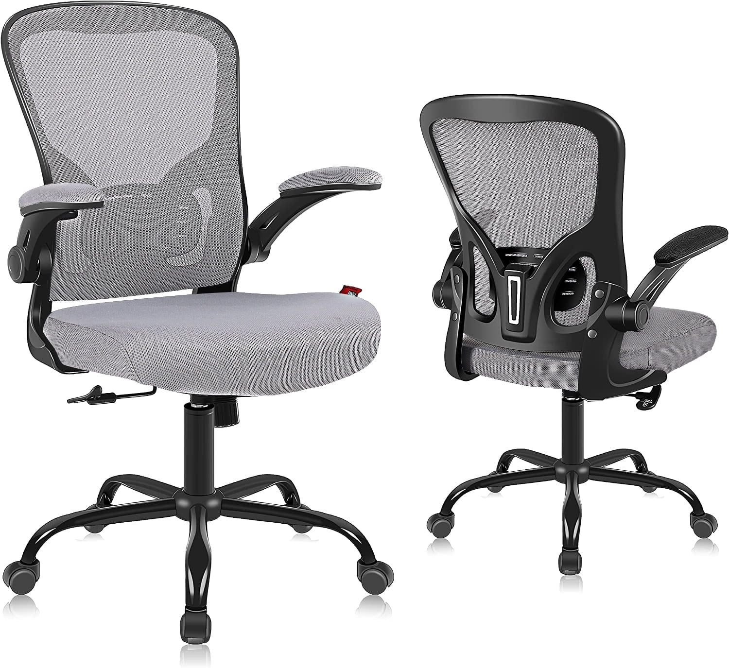 Flysky Office Desk Chair Swivel Computer Chair, Lumbar Back Support ...