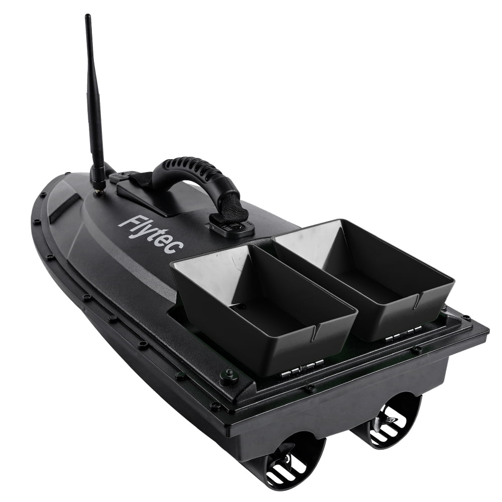 Flytec Fishing Bait Boat 500m Remote Control Dual Motor Fish Finder 1 ...