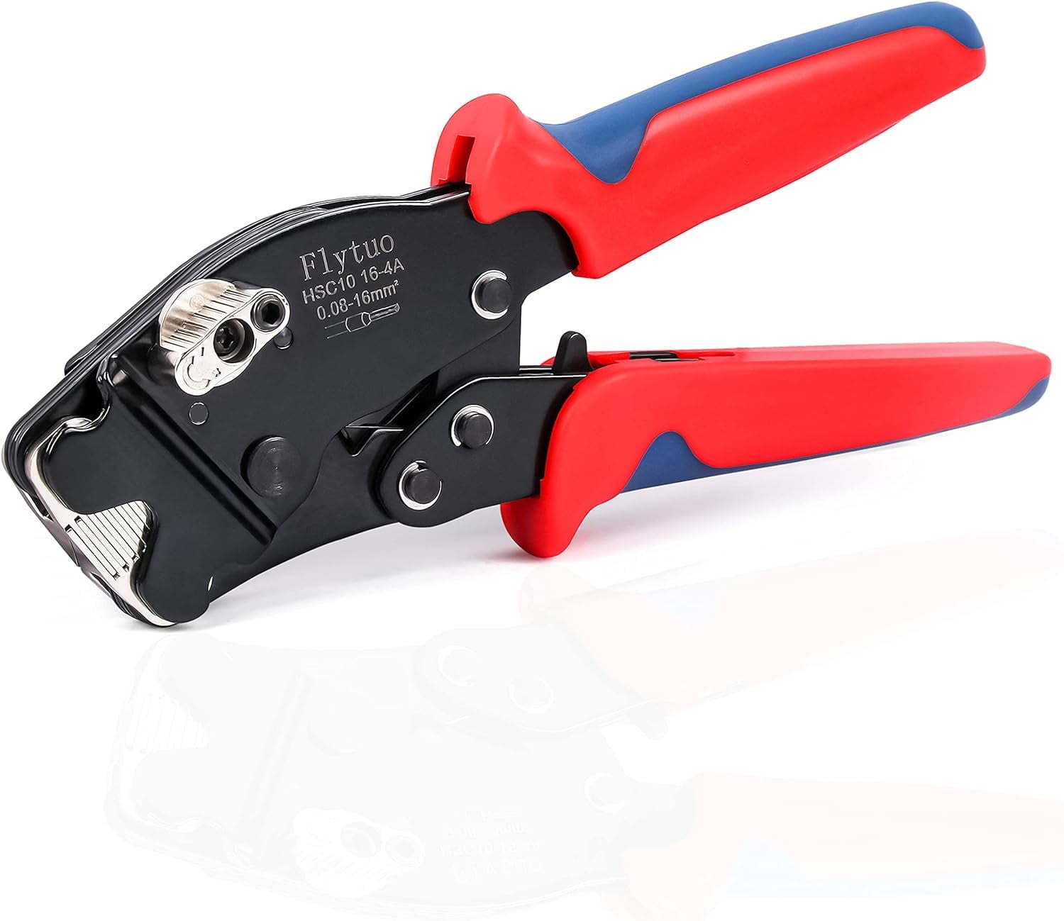 Flytuo Front Loading Ferrule Crimp Tool and Ferrule Crimper Works for ...