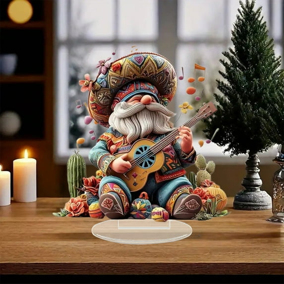 Fmbmuo Acrylic Display Stand for Ornaments,Multi-Holiday Decor Stand ...