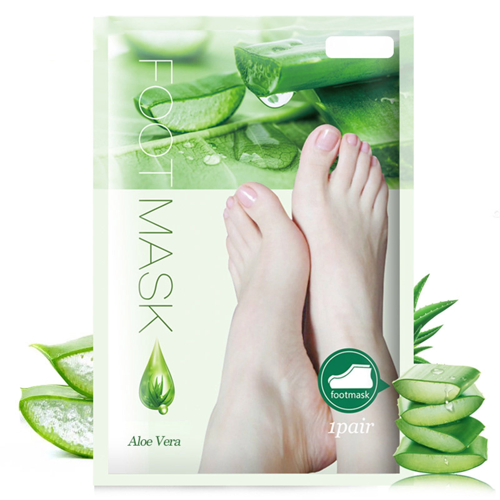 Fmbmuo Aloe Vera Foot Mask 38ml – Foot Peel Mask for Soft,Smooth Feet ...