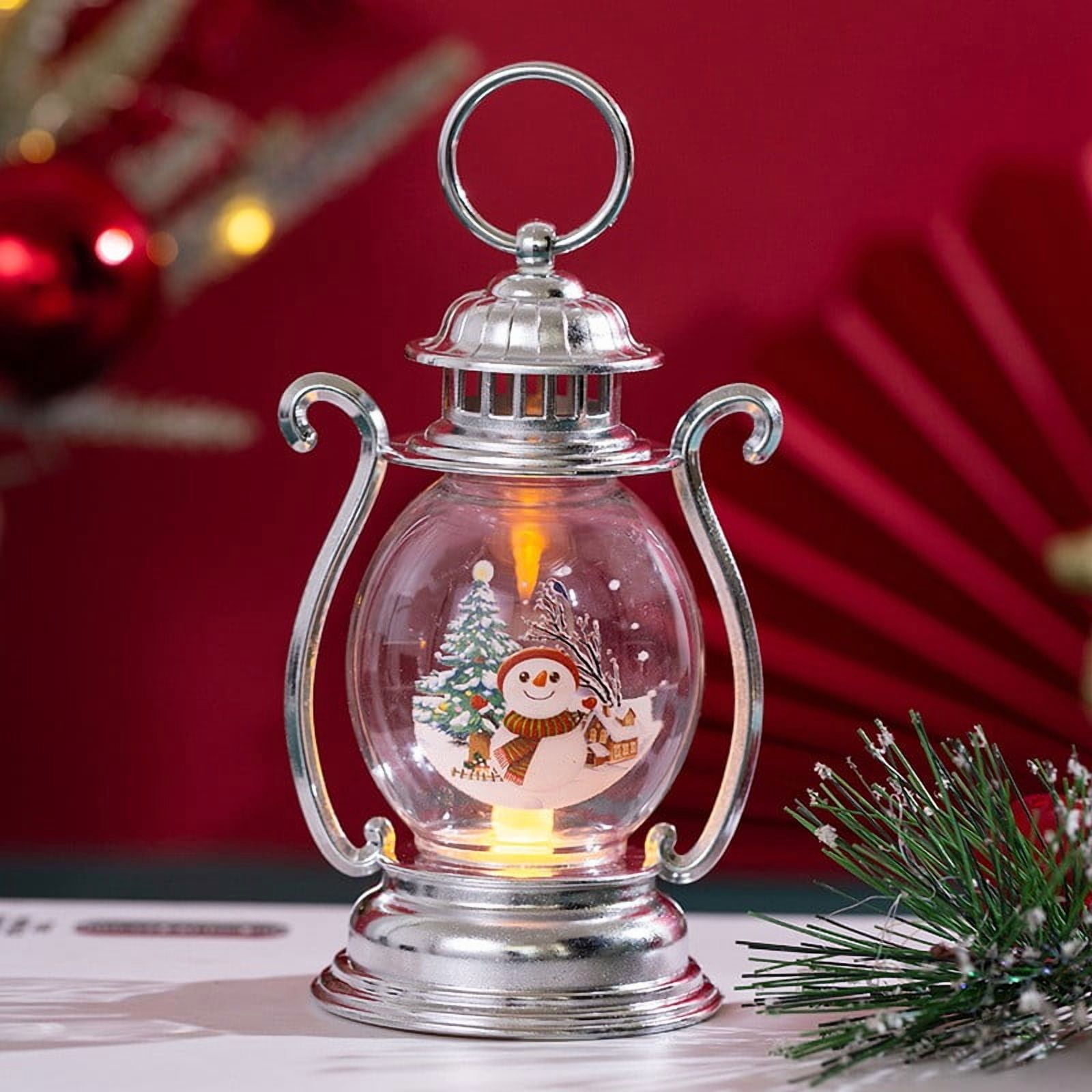 Fmbmuo Christmas Snow Globes，Angel and Nativity Glitter Water Lantern ...