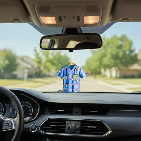 Fmbmuo Daily 2D Pendant Years-Round Indoor Blue Decorations, Gift ...