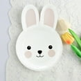 Fmbmuo Easter Paper 12 Pcs Bunny Plates Party Decorations ...