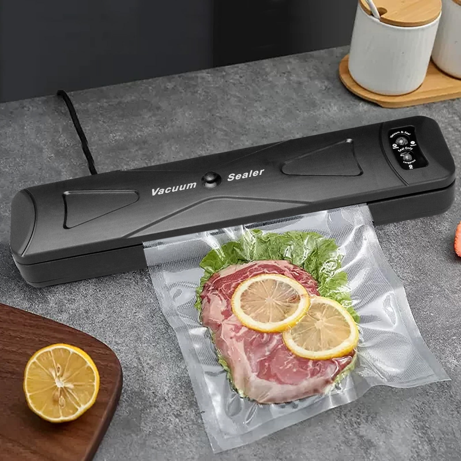 Fmbmuo Effortless Food Saver Automatic Machine | The Best for Sous Vide ...