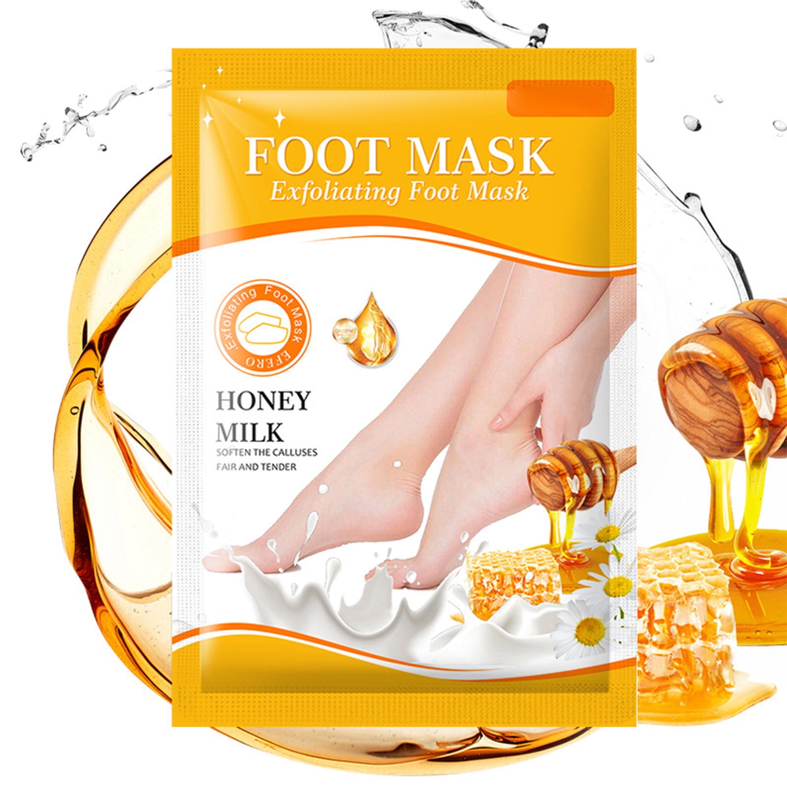 Fmbmuo Exfoliating Foot Mask 38ml – Foot Peel Mask for Dead Skin ...