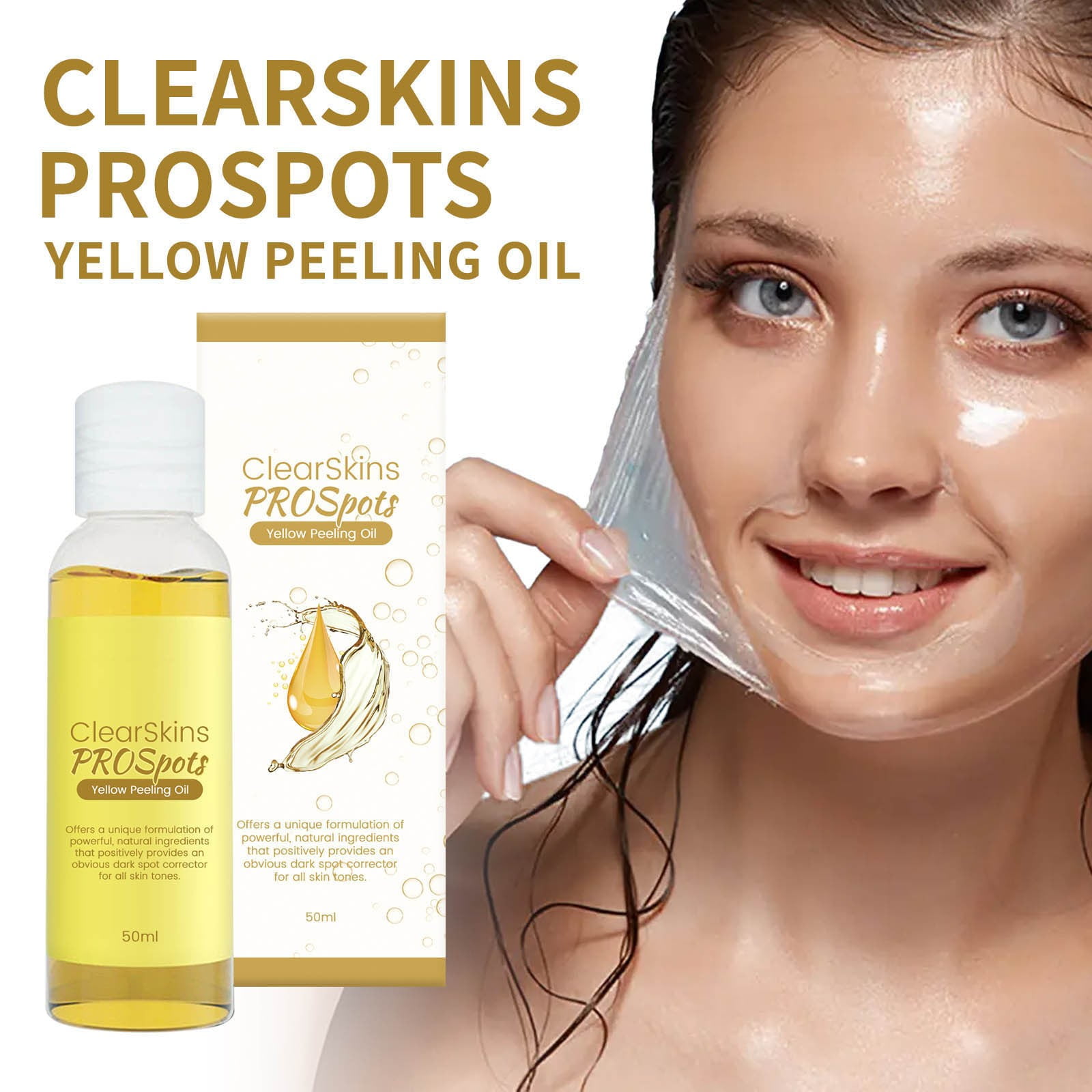 Fmbmuo Exfoliating Oil for Face,Peeling Oil for Dark Yellow Skin ...