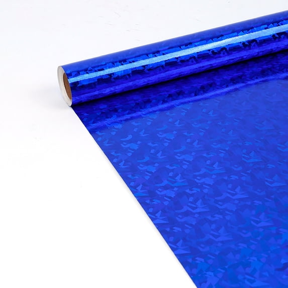 Fmbmuo Gift Wrapping Paper Blue Holographic 1 Rolls Birthday/Gift ...