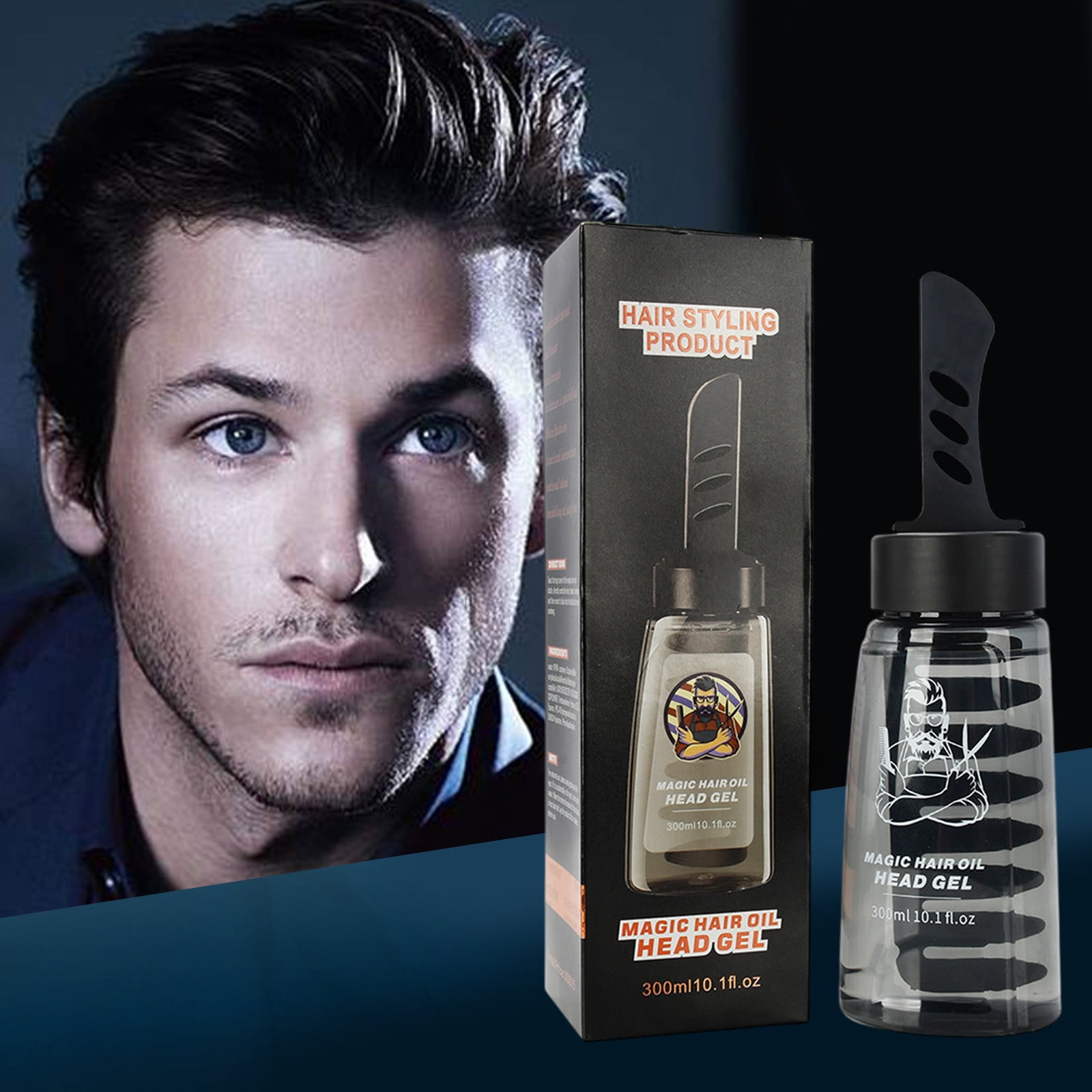 Fmbmuo Hair Styling Gel for Women - Strong Hold Hair Gel for All Hair Types,Non-Greasy,Long ...