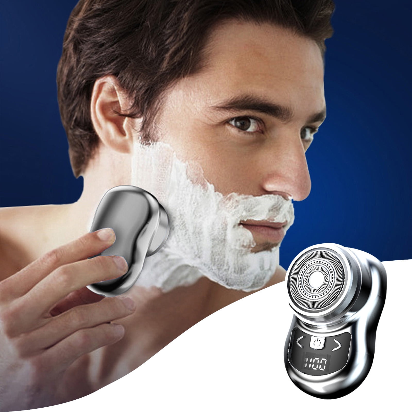 Fmbmuo Mini Electric Razor for Smooth Shave,Portable & Waterproof ...