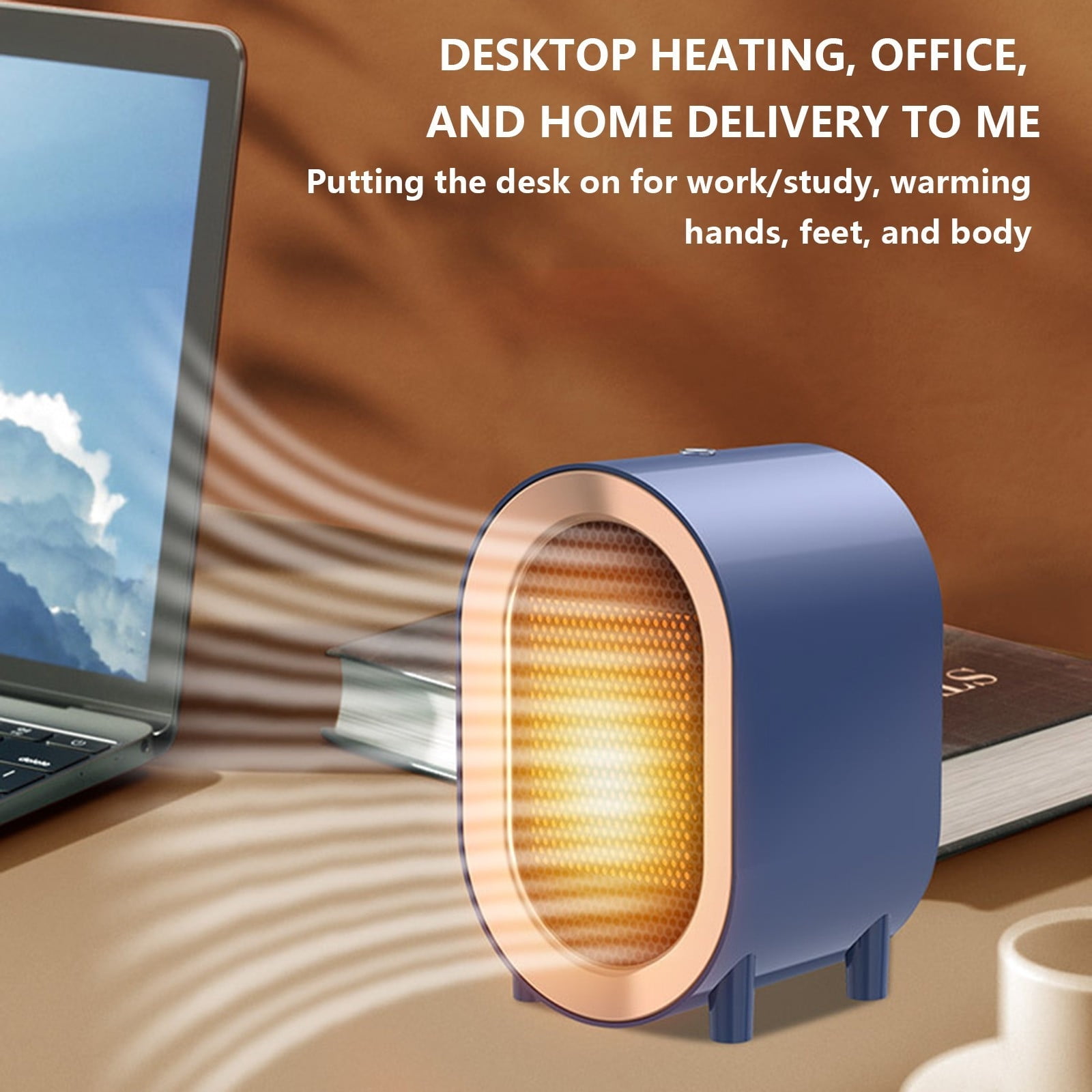 Fmbmuo Space Heaters for Indoor Use,Household Small Heater,1200W ...