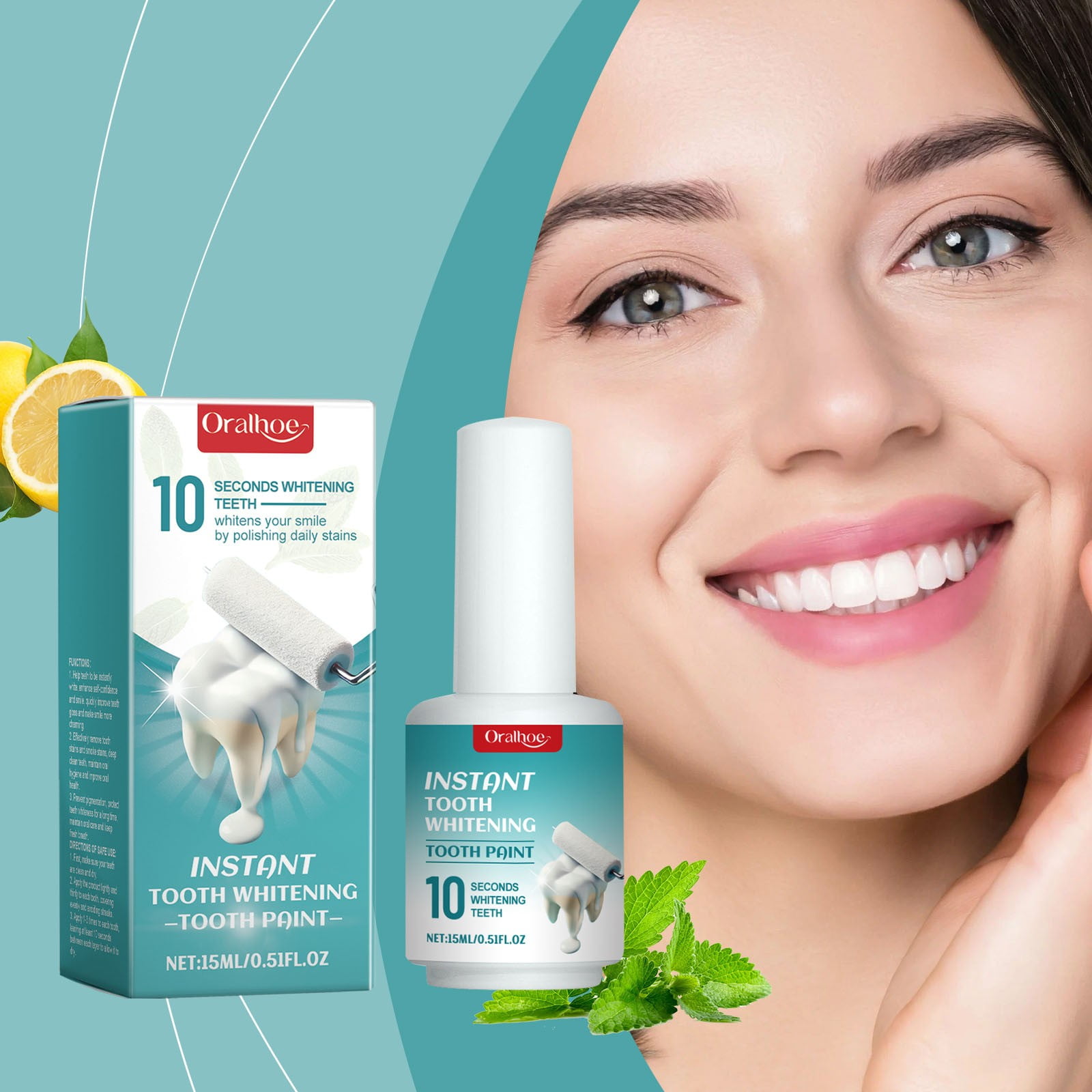 Fmbmuo Toothpaste Whitening,Toothpaste Cleaning Fresh Breath Bright ...