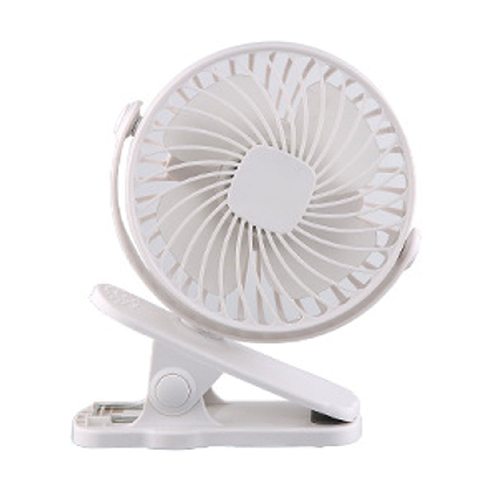 Fmbmuo USB Mini Silent Clip Fan, 720° Rotatable Desktop Fan with Sturdy ...
