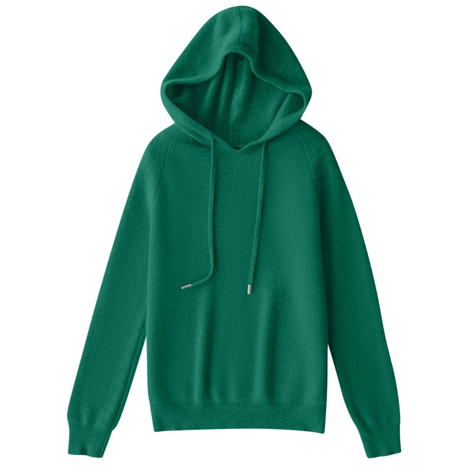 Fmbrln Womens Casual Solid Knitted Sweaters Fashion Long Sleeve Hoodies ...