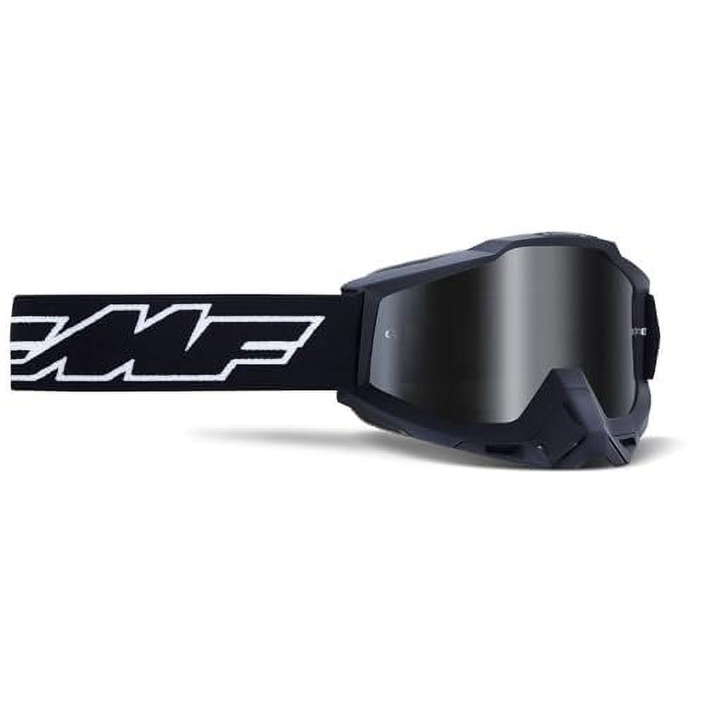 Fmf PowerBomb Rocket Goggles OSFM Rocket Black/Silver Mirror Lens ...