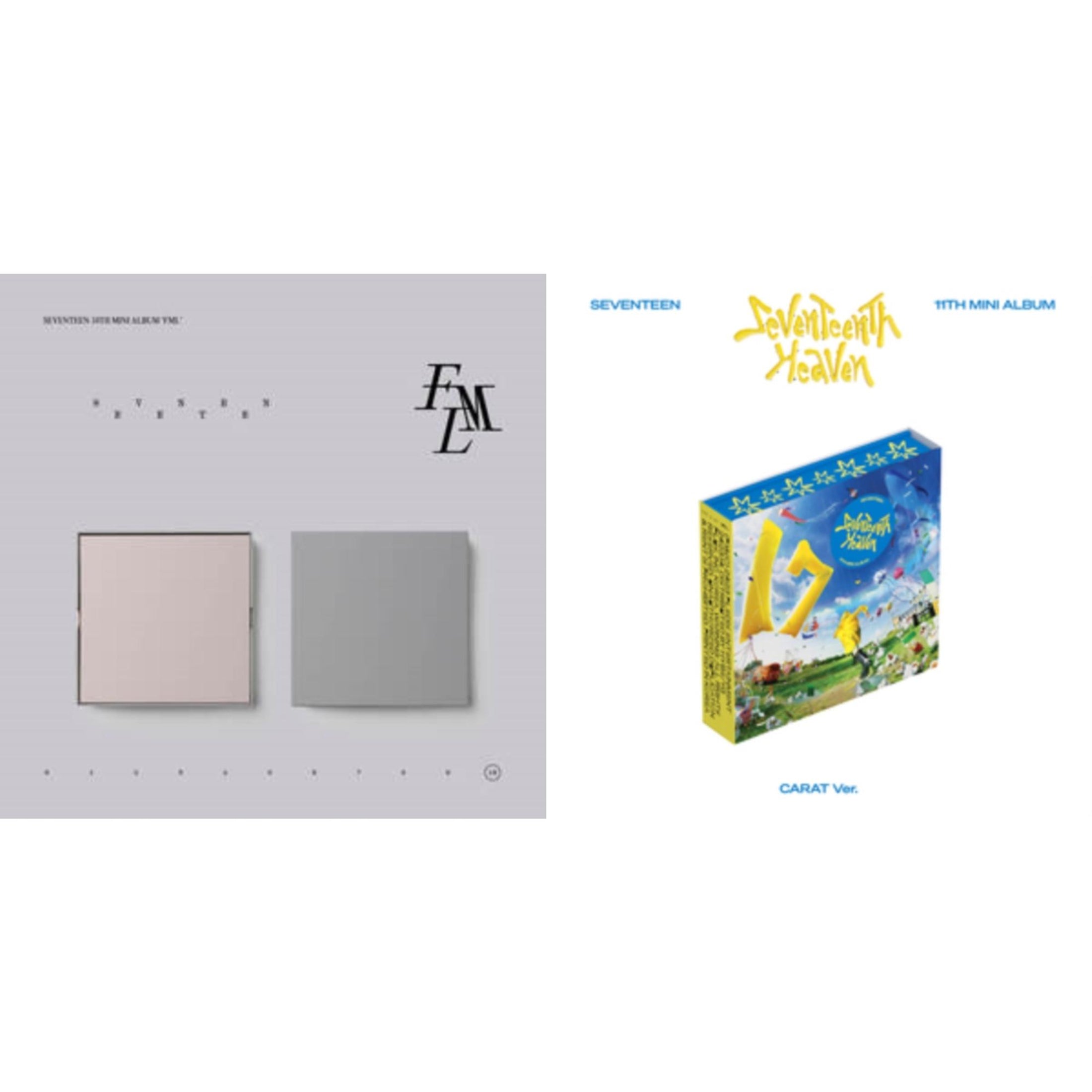 Fml (10Th Mini Album) (Carat Ver.) & Seventeen 11Th Mini Album ...