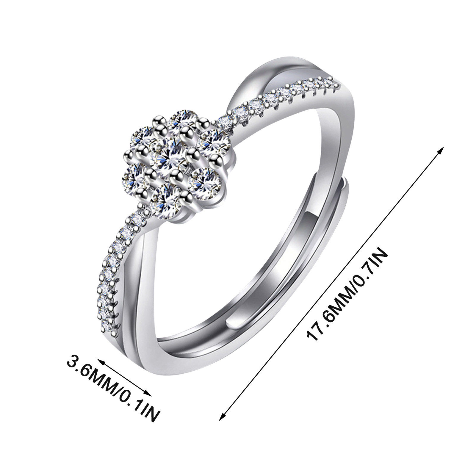 Fmlxio Gold Knuckle Rings Set for Women 2022 New Moissanite Diamond ...