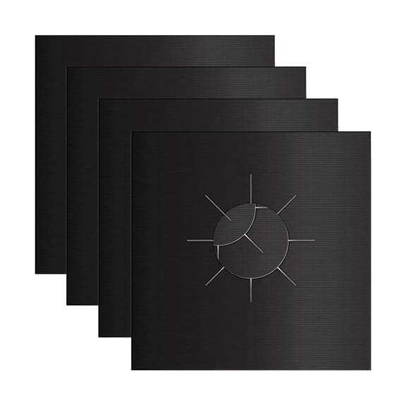 Fmnung Stove Burner Cover, 4 Pack 10.6x10.6 Inch Reusable Non-Stick Gas ...