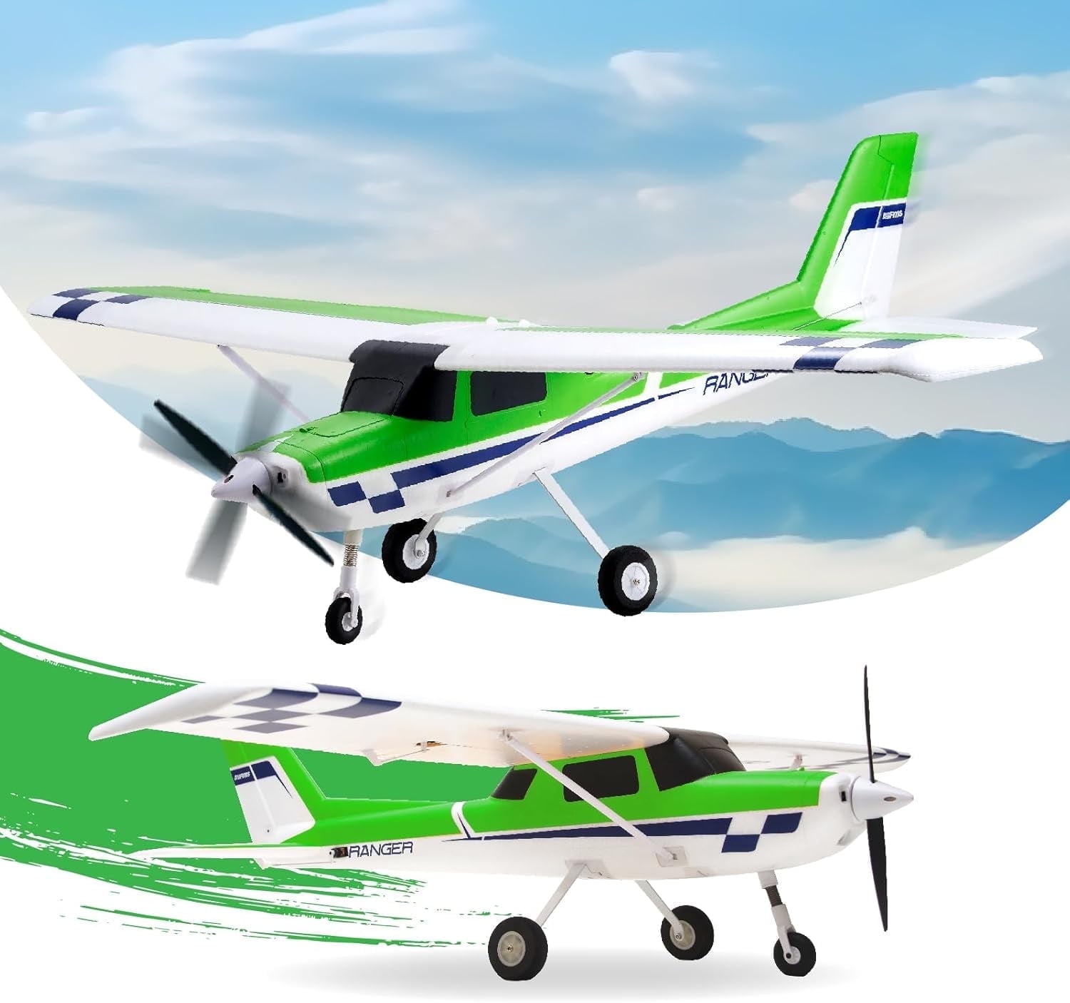 Fms Rc Planes for Adults Beginners 1220mm Ranger Remote Control ...