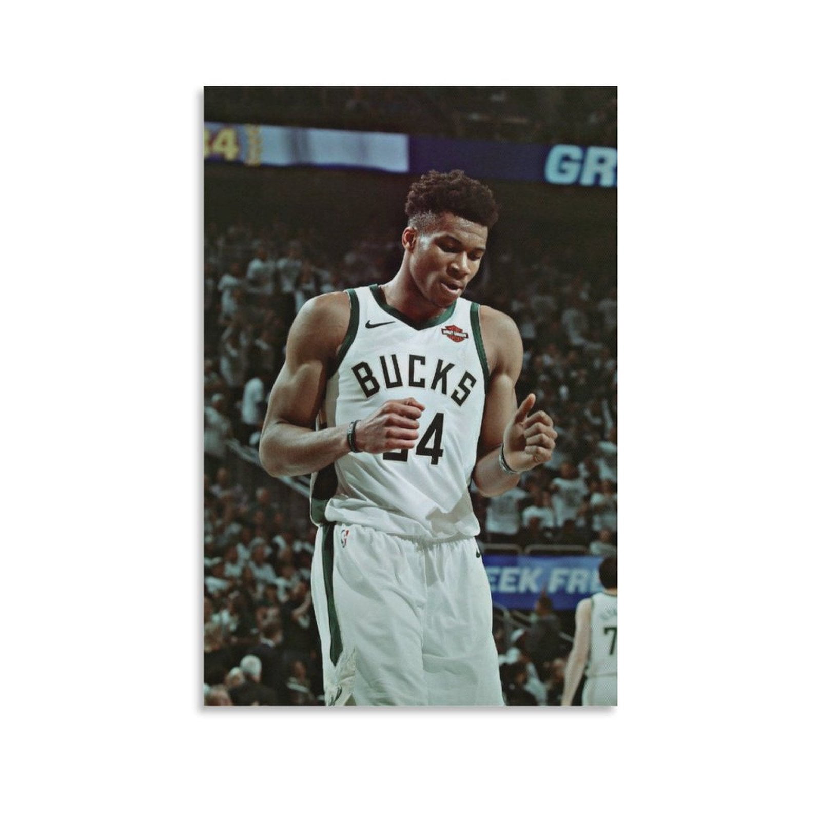 Fmvp Giannis Antetokounmpo Greek Freak Posters Posters Art Print Wall Photo Paint Poster Hanging ...
