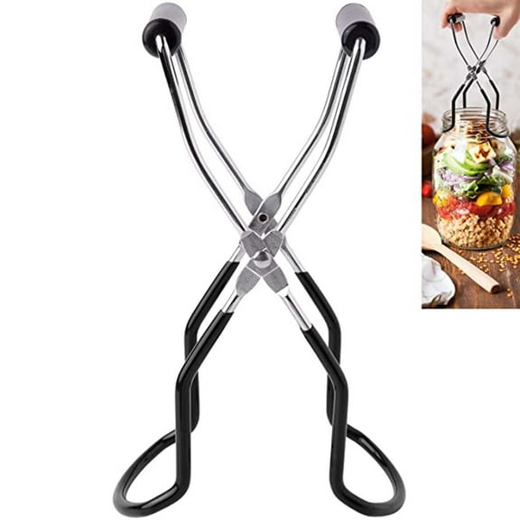 Luvan 51oz Glass Pickle Jar with Strainer Flip Hourglass Design ...