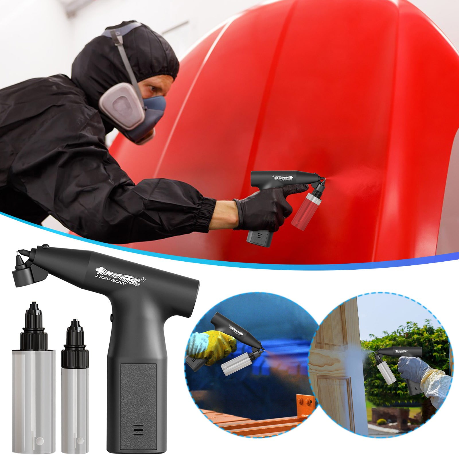 Fmxomd Electric Spray Paint for Cars Electric Spray Paint Sprayer for ...
