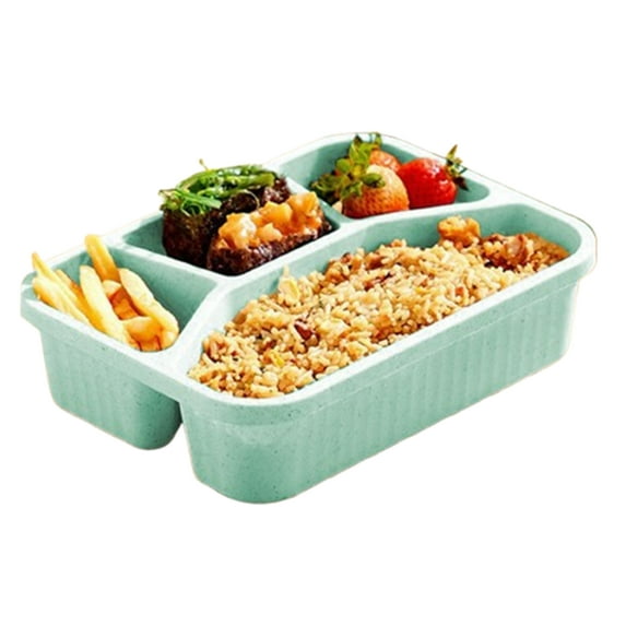 Fmxomd Bento Lunch Box 4 Compartment Meal Prep Containers Lunch Box for ...
