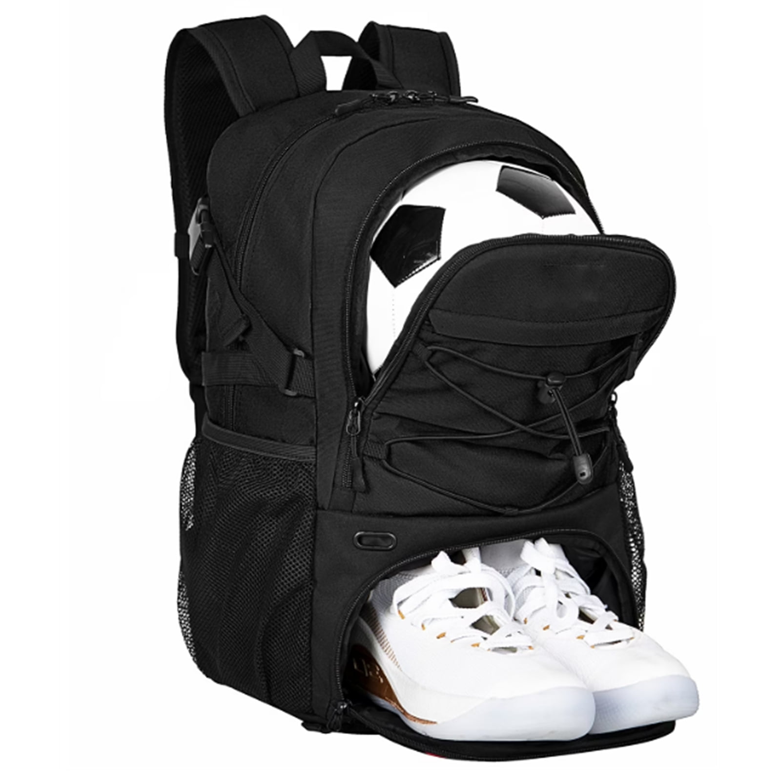 Fmxomd Basketball Backpack Basketball Equipment Bag with Ball and Shoe ...