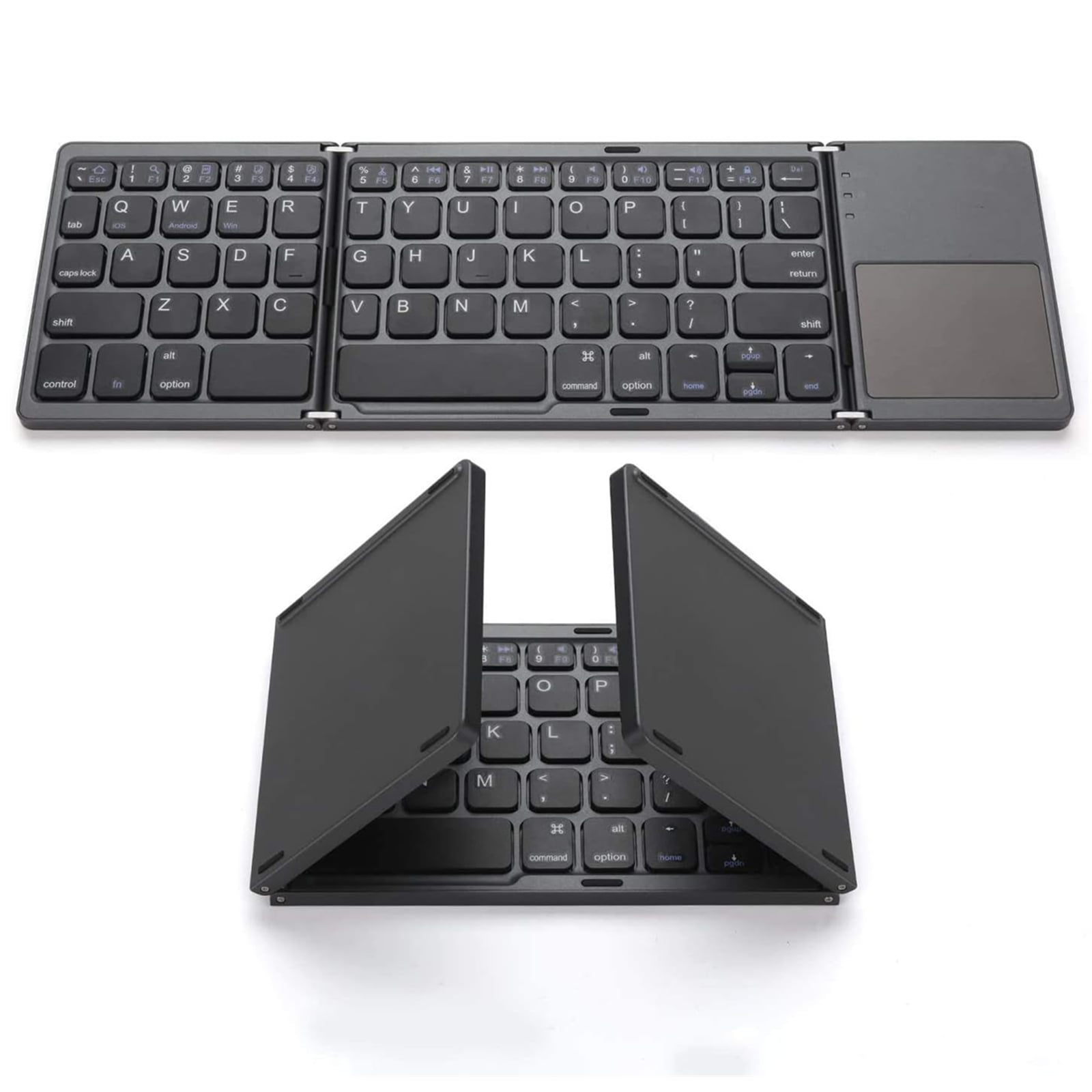 Fmxomd Mini Folding Keyboard Wireless Portable Universal Foldable ...