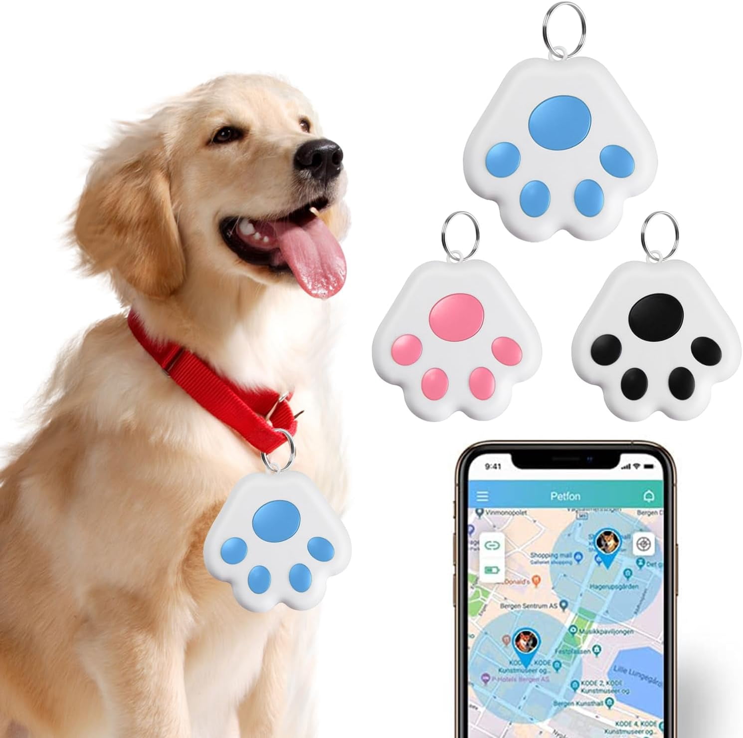 Fmxomd Portable Mini Dog Pet Tracking Locator Hidden Gps Tracking ...