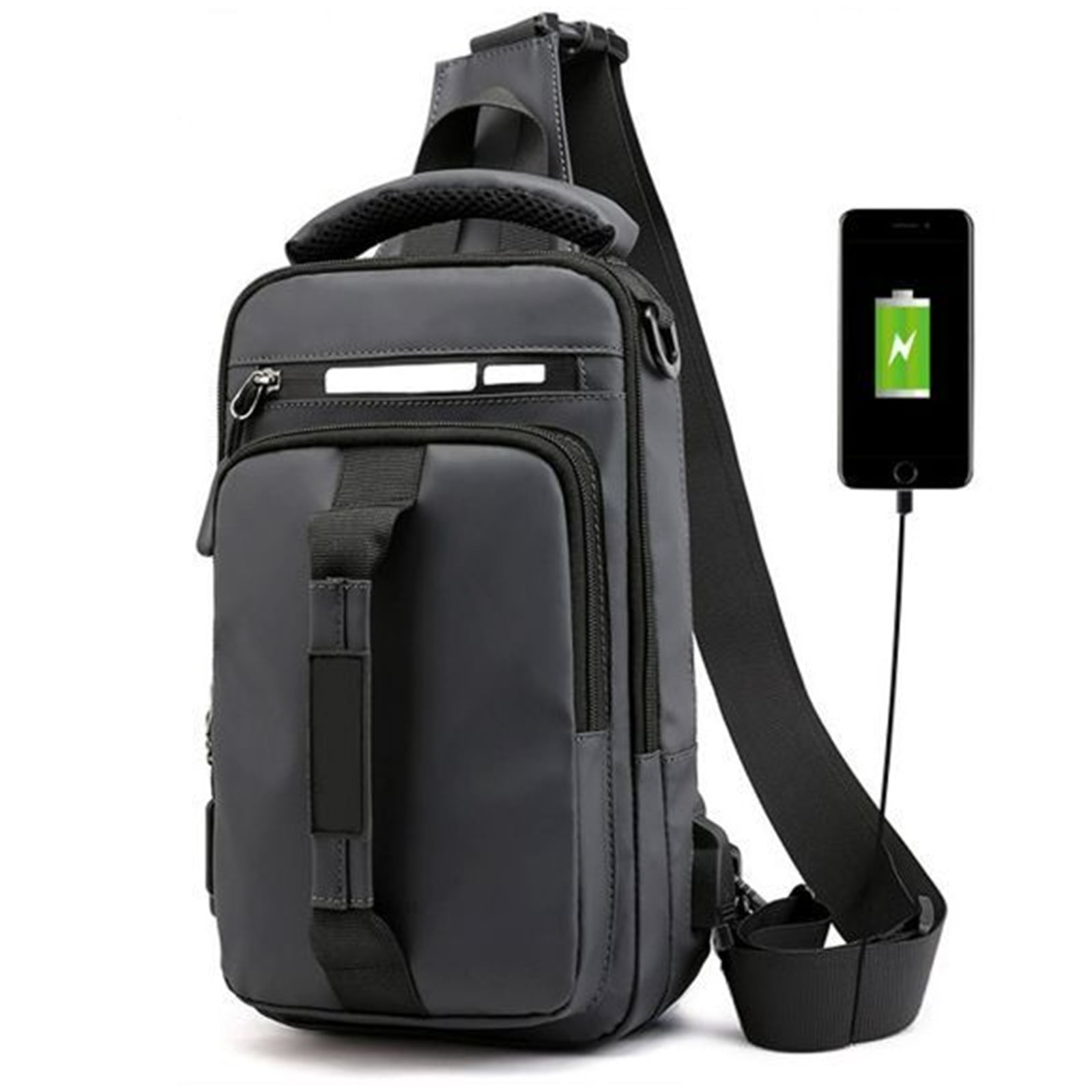 Fmxomd Small Sling Bag for Women Men, Sling Backpack Chest Daypack ...