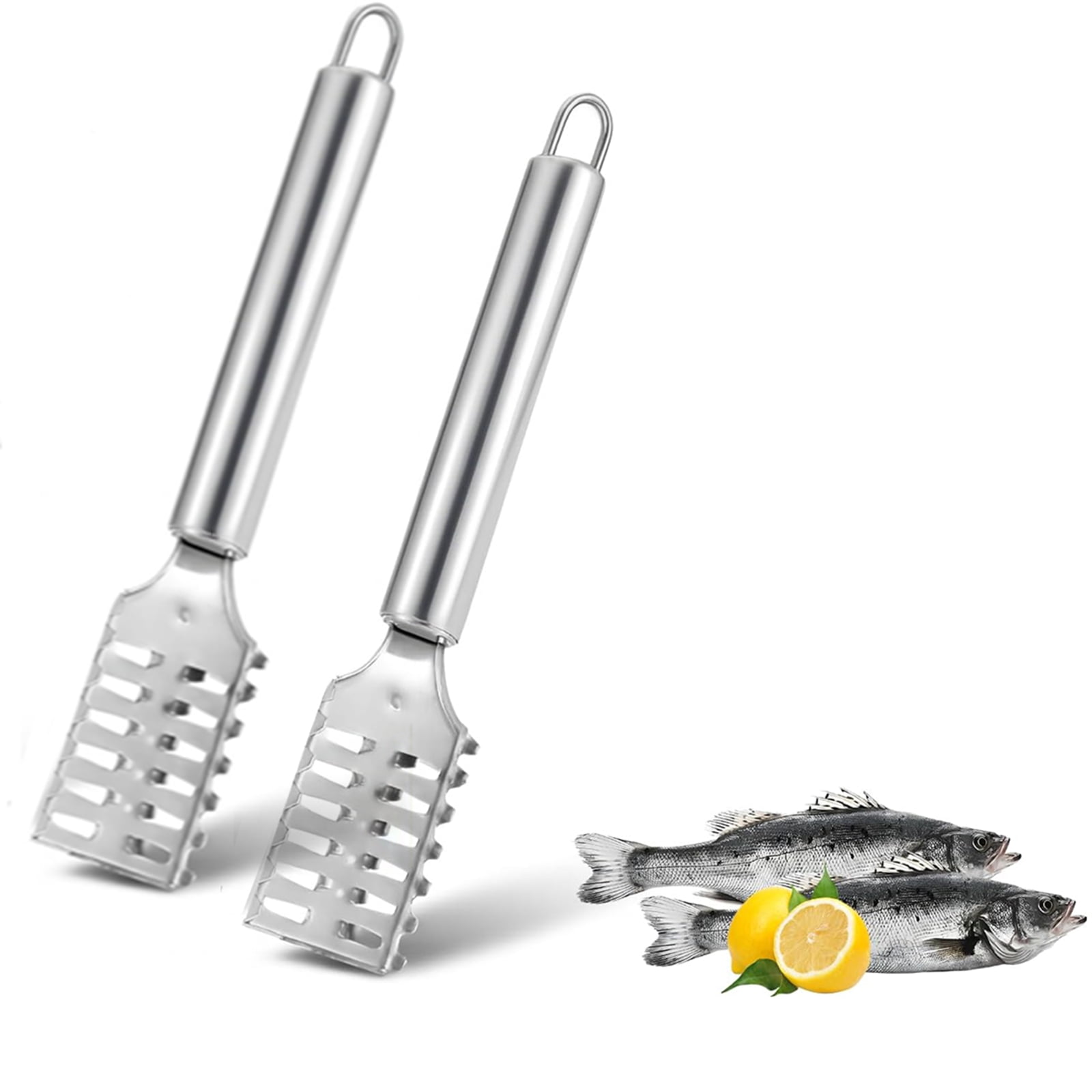 Fmxomd Stainless Steel Fish Scales Scraping Tool - Efficient Fish ...