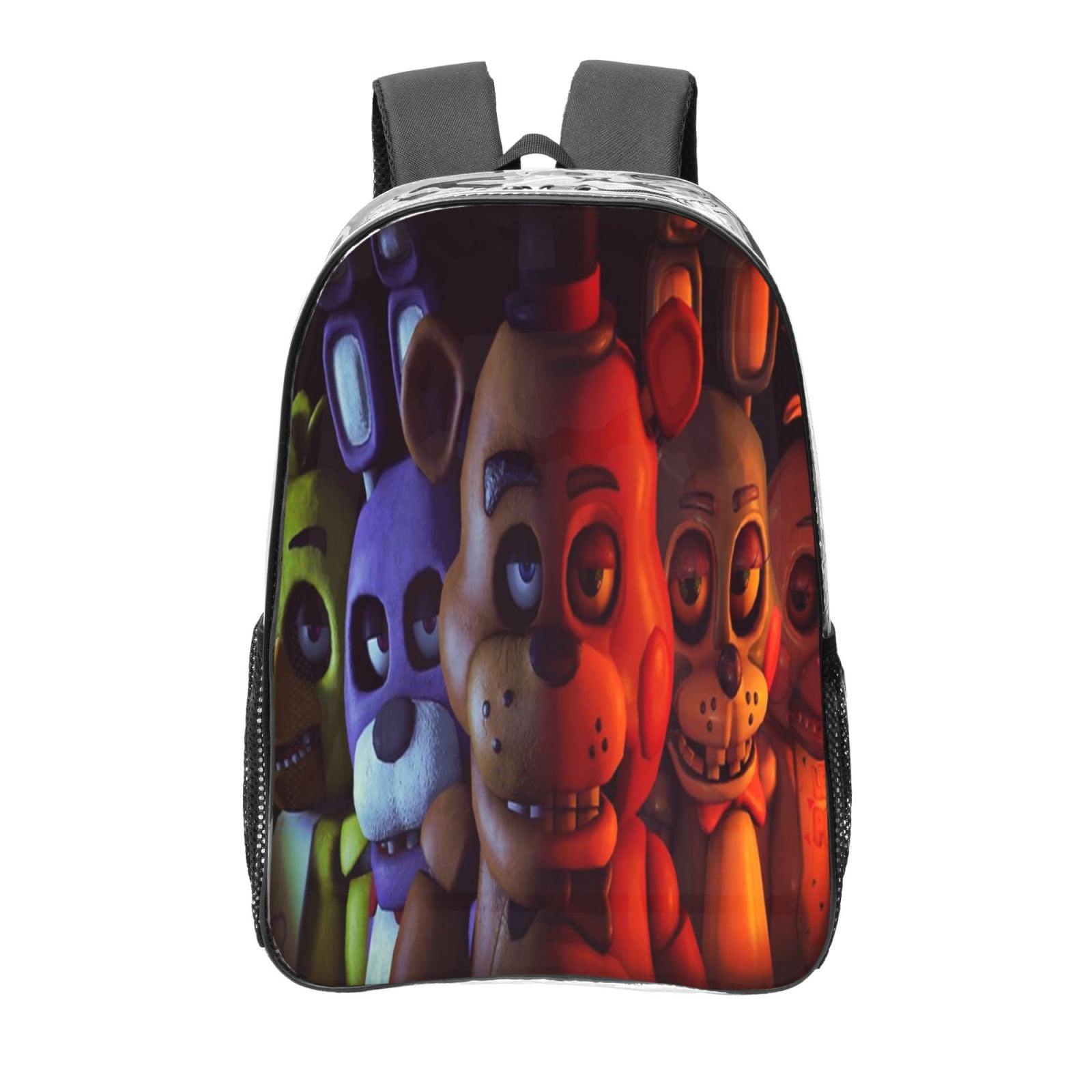 Fnaf Five Nights At Freddy'S Transparent Backpack Fashion Travel ...
