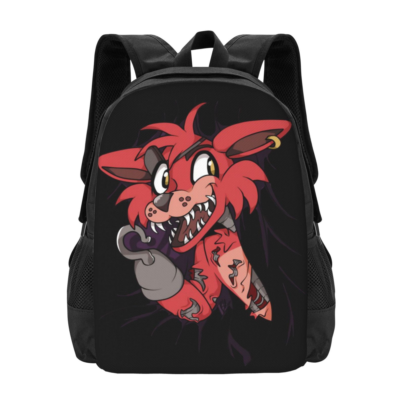Fnaf Foxy In The Curtain Backpack Fashion Travel Backpack Laptop ...