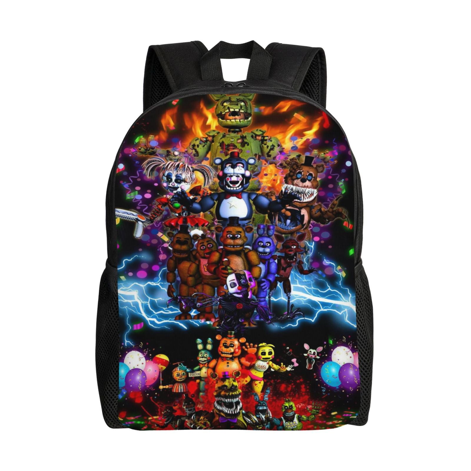 Fnaf Night Party Backpack Large Capacity Portable Backpack Lightweight ...