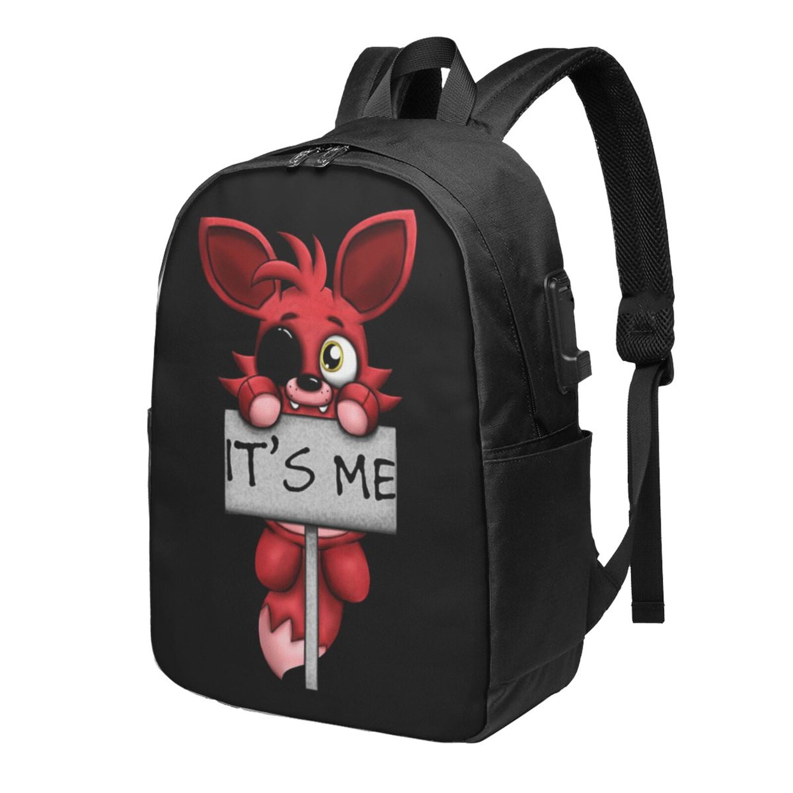 Fnaf Plush Foxy Backpack Fashion Travel Backpack Laptop Backpack 17 ...