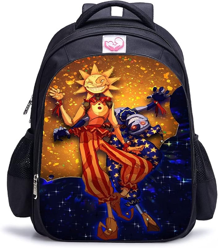 Fnaf Sundrop Graphic Backpack-Classic Basic Bookbag Lightweight Casual ...