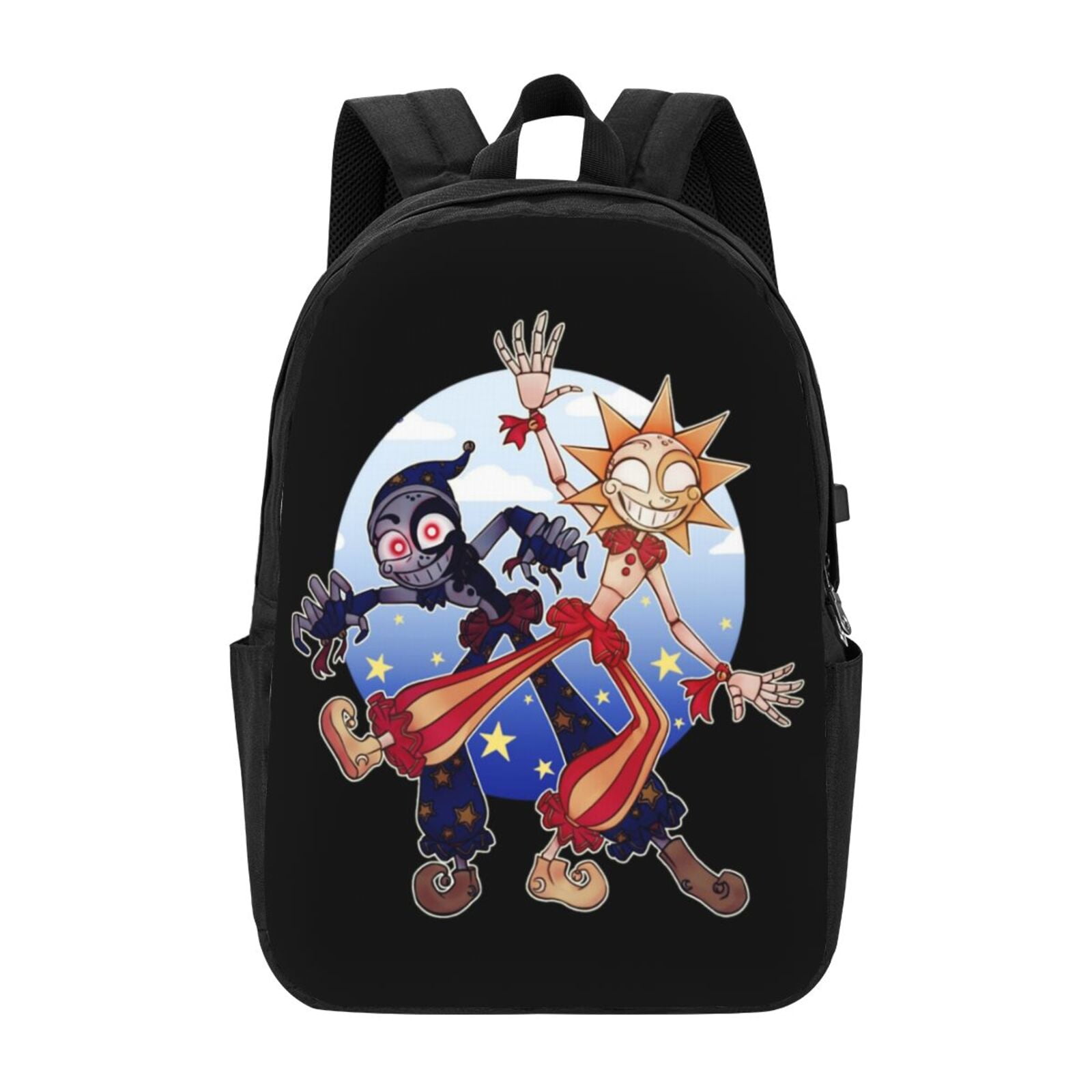 Fnaf Sundrop And Moondrop Backpack For Men Women Teen , Water Resistant ...