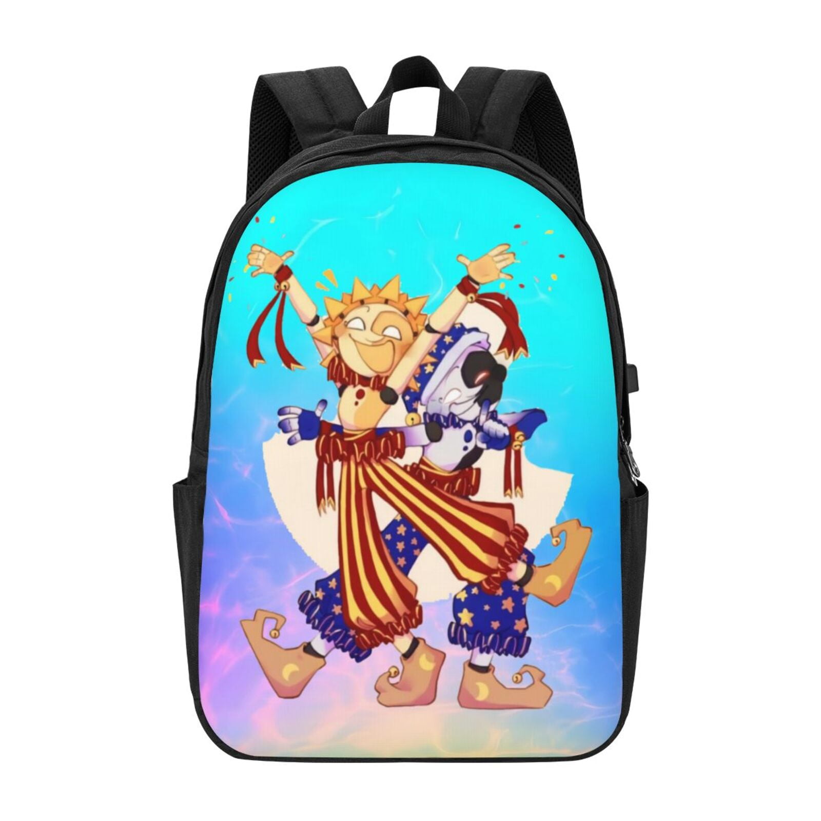 Fnaf Sundrop And Moondrop Backpack For Men Women Teen , Water Resistant ...