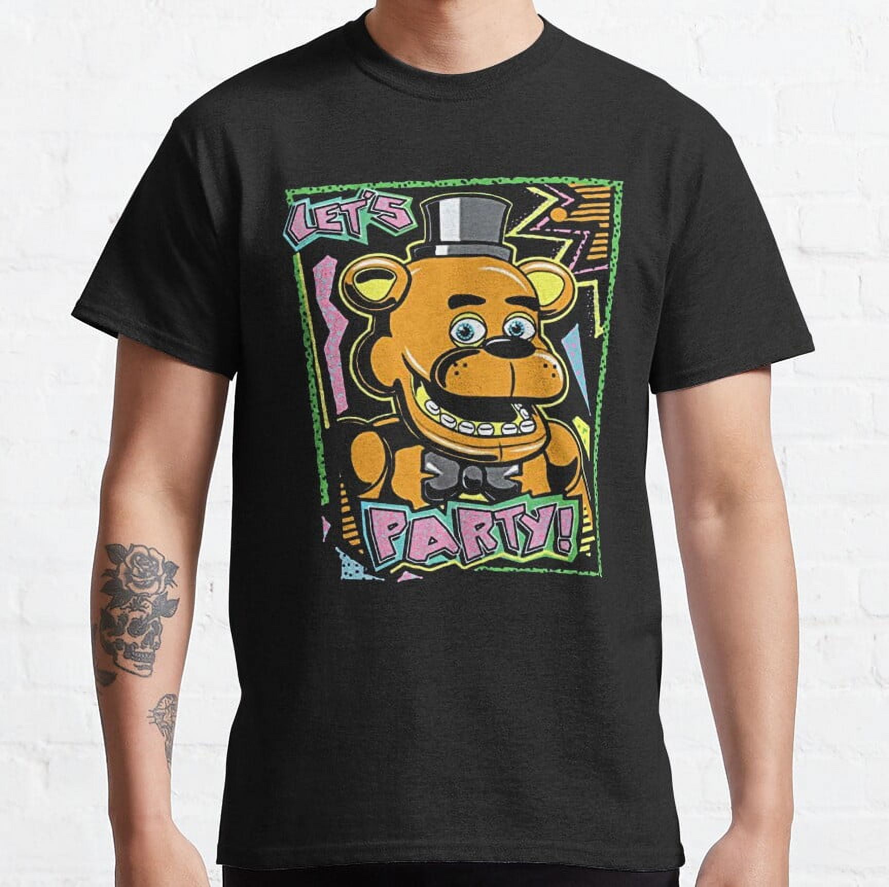Fnaf celebrate Five Nights At Freddy's Classic T-Shirt - Walmart.com