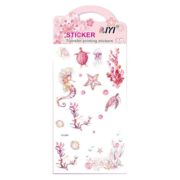 DOPASTICKER Sticker Abstract Octopus Ocean Art Beautiful Beach Animal ...