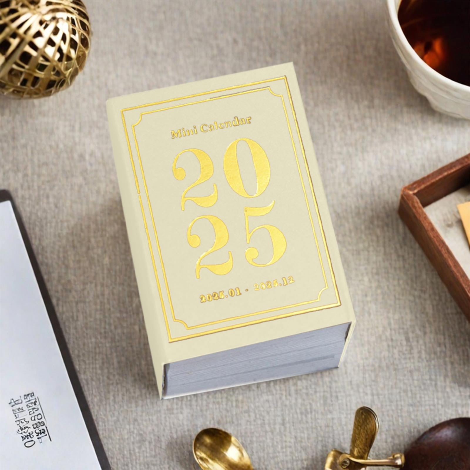 Fnochy 2025 Mini Calendar Pocket Countdown, Compact Design, Unique ...