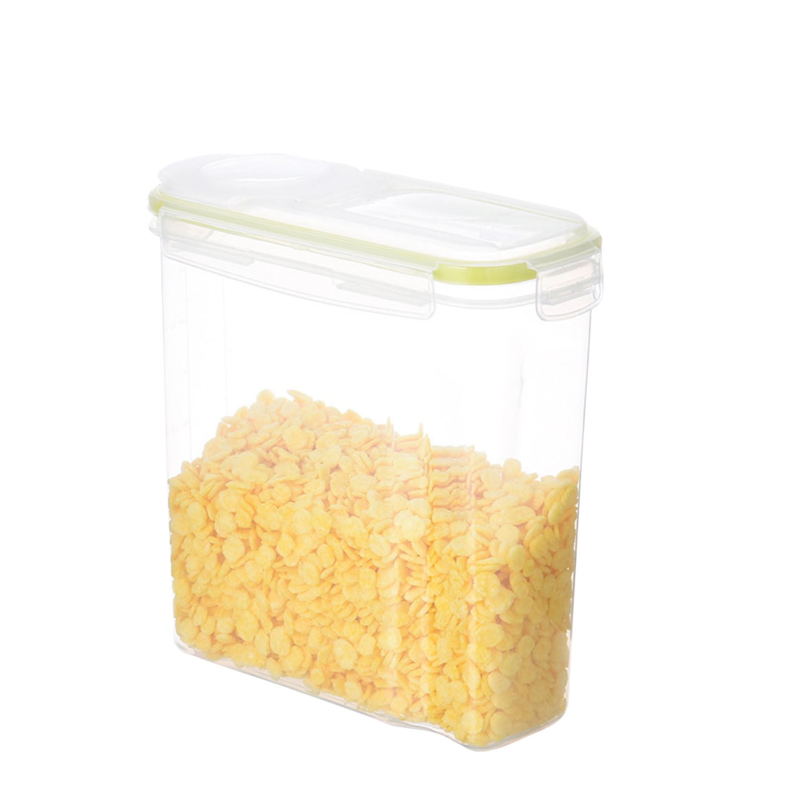 Fnochy Airtight Food Storage Container with Snap-in Lid for Grains ...