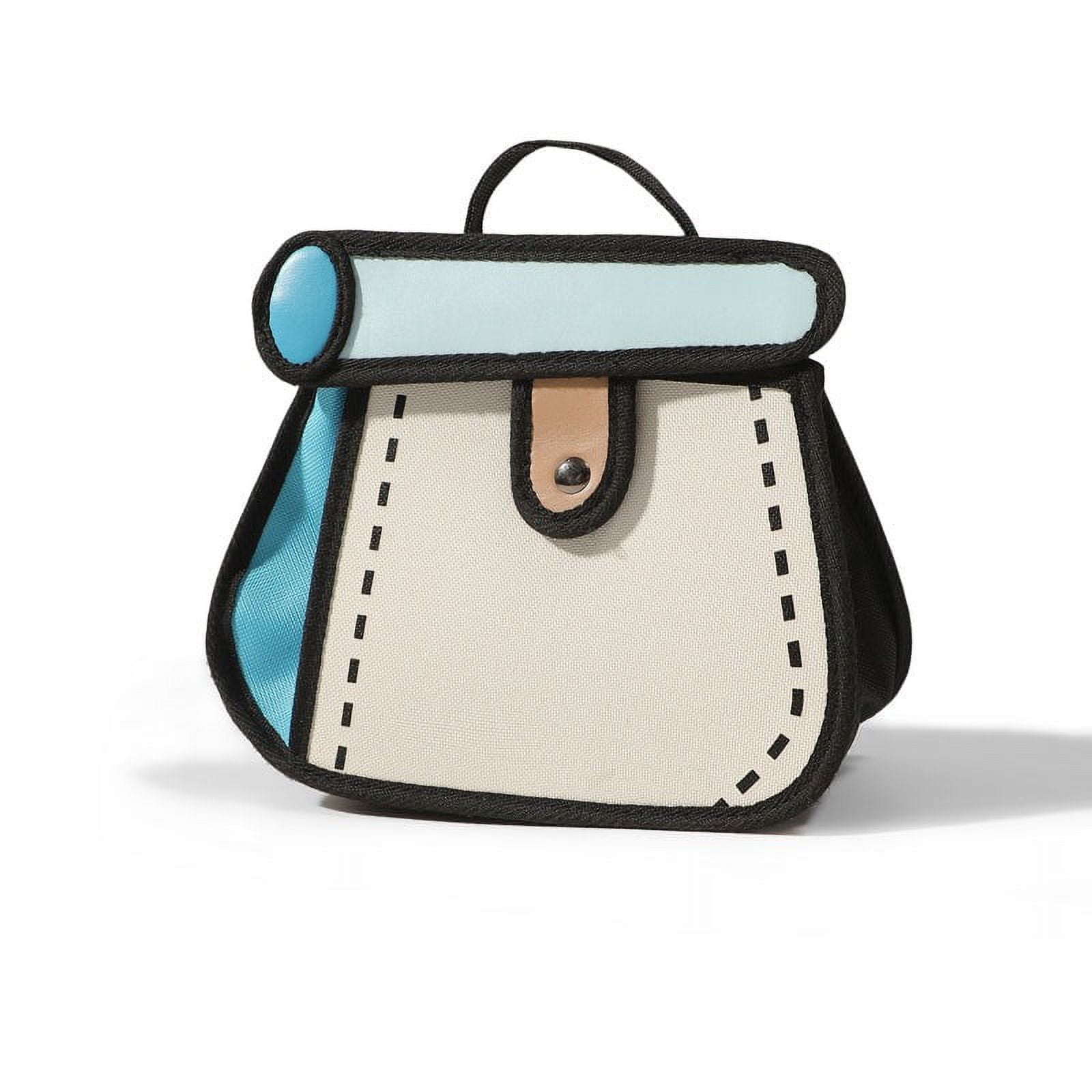 Fnochy Back to School Kawaii Backpack Cute Cartoon, 3D Jump Style, 2D ...