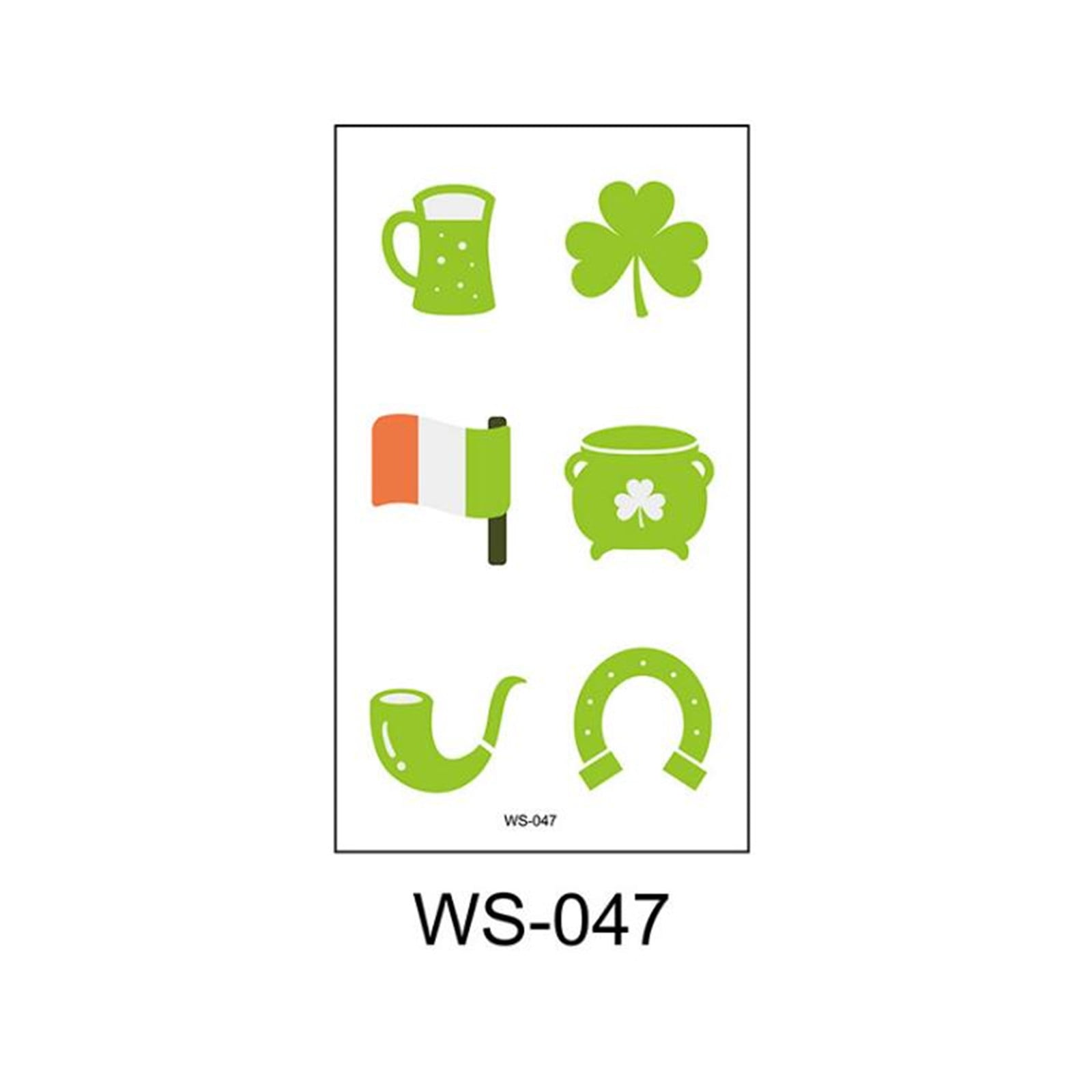 Fnochy Black of Friday Deals 2023 Clearance Irish Day Green Stickers St ...