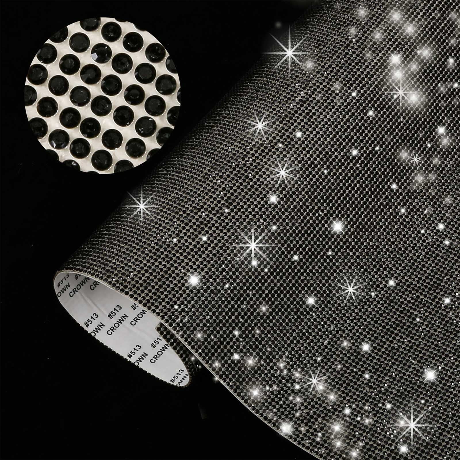 Fnochy Bling Bling Rhinestone Sheet Rhinestones Sticker DIY Car ...