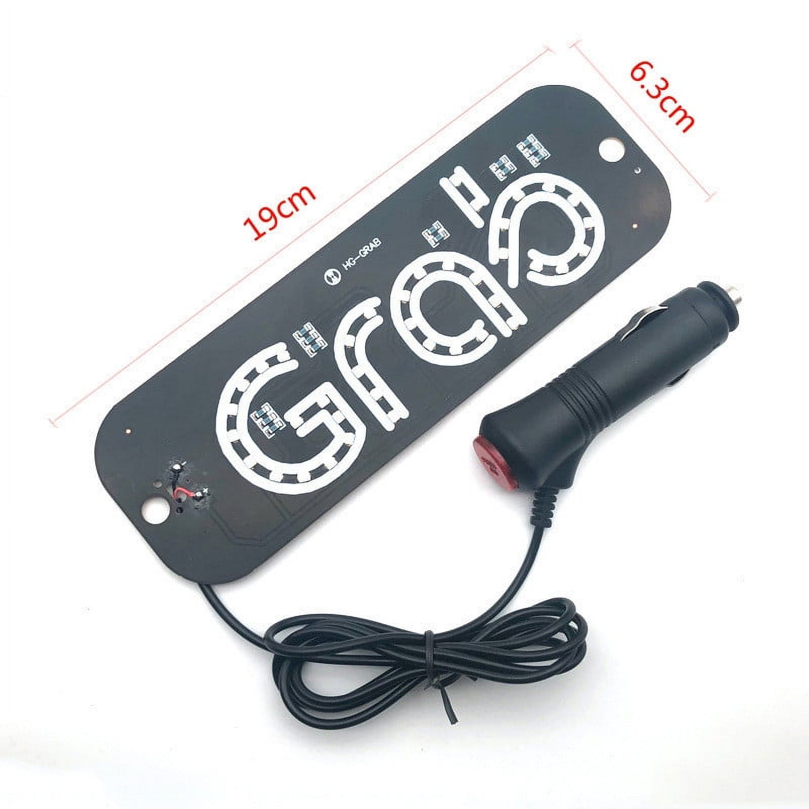 Fnochy Car LED Light Signs, Bright Decal Stickers, Easy Installation ...