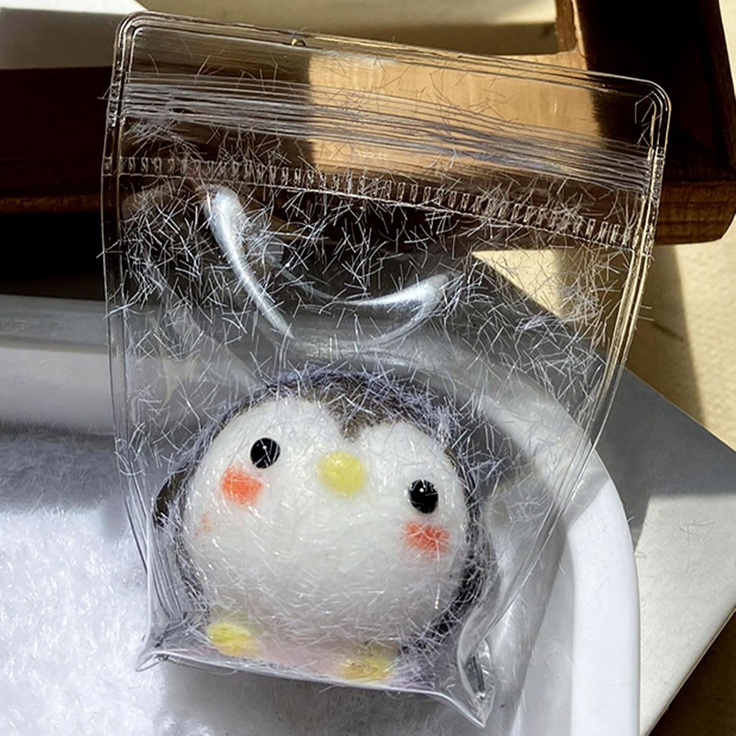 Fnochy Chicken Squishies Taba, Handmade Fuzzy Squishies Chick, Pinch ...